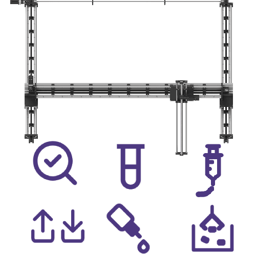 Room Gantry RG-0004 | 3 DOF | 2000x2000x1000mm | 10kg