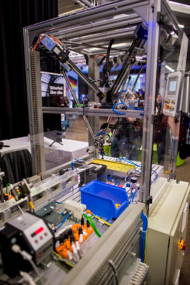 Pick and Place Robot to Aid in Production of Fire-Resistant Glass
